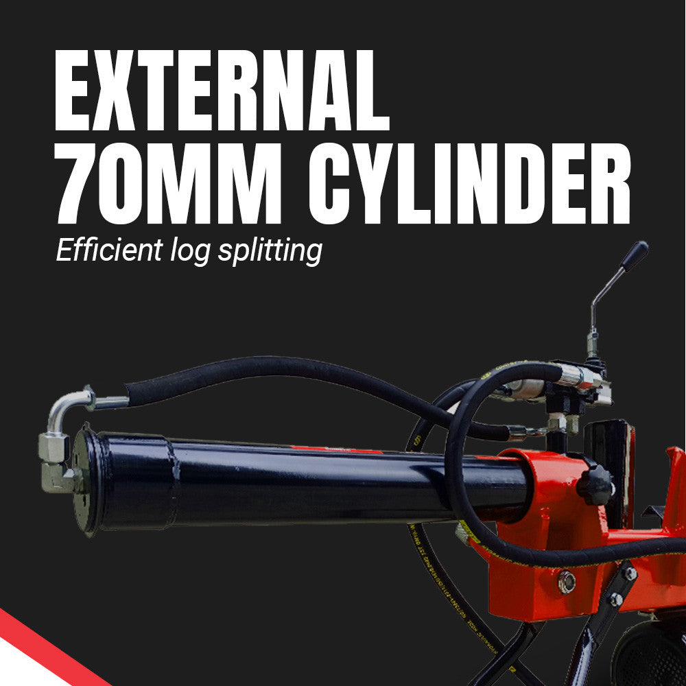 BBT 9 Ton Vertical/Horizontal Electric Wood Log Splitter - 2-Year Warr ...